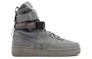 Nike Sf Air Force 1 Qs High Top Sneakers - Grey