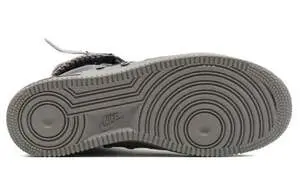 Nike Sf Air Force 1 Qs High Top Sneakers - Grey