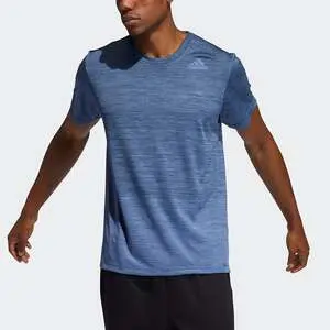 Adidas Gradient Crew-neck Short Sleeve T-shirt - Blue