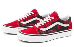 VANS Old Skool 36 Dx Anaheim Factory Hotlips Sneakers - Red/black