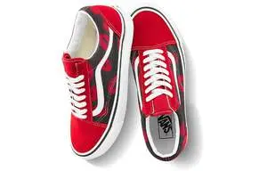 VANS Old Skool 36 Dx Anaheim Factory Hotlips Sneakers - Red/black