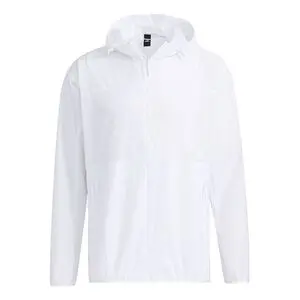 Adidas Sports Windproof Hooded Jacket - White