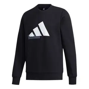 Adidas Graphic Logo Pullover - Black