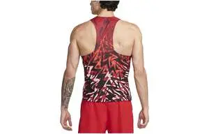 Nike Aeroswift Btc Running Vest - Red/multi-color