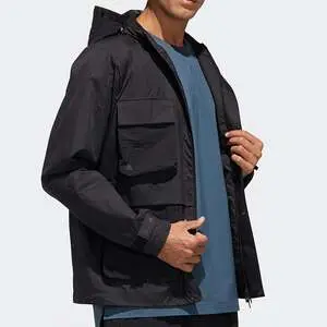 Adidas Th Wb Jkt Hooded Windbreaker Jacket