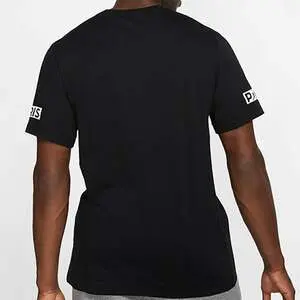JORDAN Ss20 As J Psg Logo Tee Paris Saint-germain Flying Pattern Short Sleeve