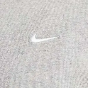 Nike Solo Swoosh Crew Sweatshirt 'light Grey - Light Grey/white