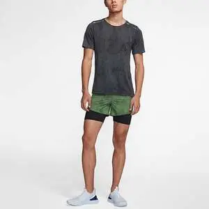 Nike Dri-fit "dye-break" Training T-shirt - Black