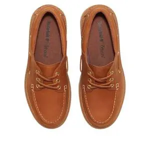 Timberland Stone Street Platform Boat Shoe - Rust Nubuck