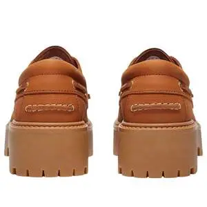 Timberland Stone Street Platform Boat Shoe - Rust Nubuck