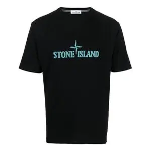 Stone Island Script T-shirt - Black