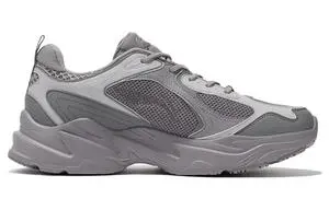 LI-NING Dark" Lace Up Sneakers - Grey