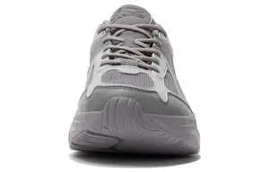 LI-NING Dark" Lace Up Sneakers - Grey