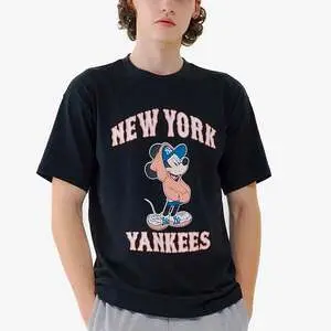 MLB X Disney Mickey Crossover New York Yankees Graphic T-shirt