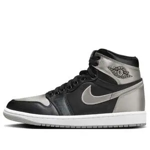 JORDAN Air Jordan 1 Retro High OG Satin Shadow Sneakers Black/medium Grey-white