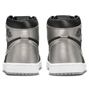 JORDAN 1 Retro High Og Satin Shadow Sneakers - Black/medium Grey-white