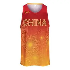 Under Armour China 3x3 Replica Jersey - Orange/red
