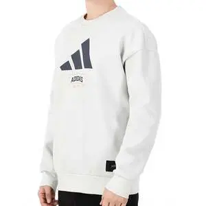 Adidas Crewneck Pullover With Graphic Logo