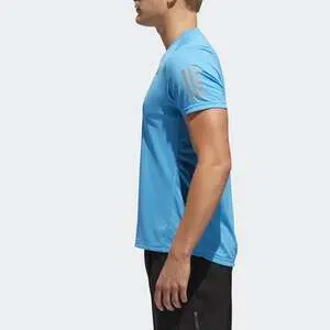 Adidas Own The Run Sports Short Sleeve Tee - Blue