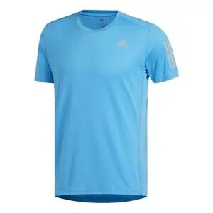 Adidas Own The Run Sports Short Sleeve Tee - Blue