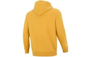 PUMA Classics Logo Printing Pullover Sports Hoodie - Yellow