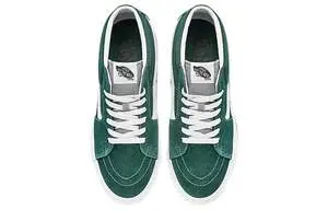 VANS Sk8-mid Classic Mid-top Lace-up Casual Sneakers - Green