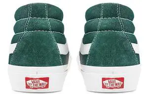 VANS Sk8-mid Classic Mid-top Lace-up Casual Sneakers - Green