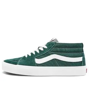VANS Vans Sk8-Mid Classic Mid-Top Lace-Up Casual Sneakers Green
