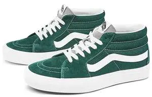 VANS Sk8-mid Classic Mid-top Lace-up Casual Sneakers - Green