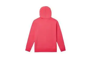 VANS Casual Sports Printing Hooded Drawstring Hoodie - Rose Red