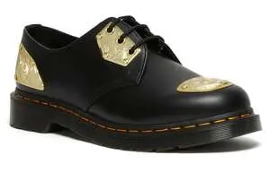 Dr. Martens 1461 "king Nerd" Oxford Shoes With Gold Tone Embellishments