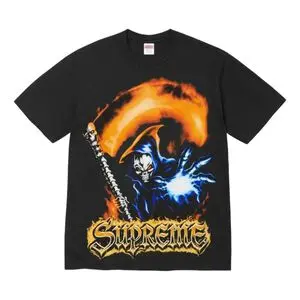 Supreme Ss26 Grim Reaper T-shirt - Black