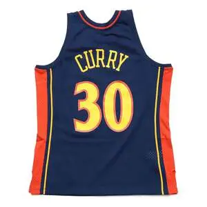 Mitchell & Ness Stephen Curry Golden State Warriors 2009-10 Road Swingman Jersey