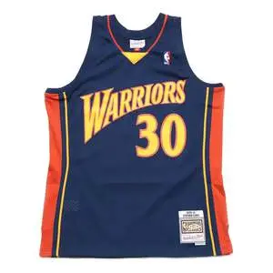 Mitchell & Ness Stephen Curry Golden State Warriors 2009-10 Road Swingman Jersey - Navy