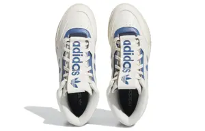 Adidas Originals Drop Step High Top Sneakers - White/blue