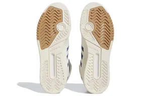 Adidas Originals Drop Step High Top Sneakers - White/blue