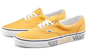 VANS Low-top Lace-up Sneakers - Yellow
