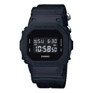 Casio G-shock Square Water Resistant Watch - Black