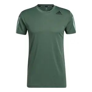 Adidas Hrdy 3s Tee Casual Sports Round Neck Short Sleeve - Green