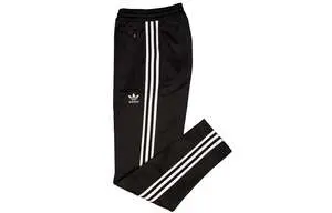 Adidas Originals Bb Track Pants Stripe Sports Long Pants - Black