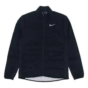 Nike Stand Collar Zip-up Jacket - Black