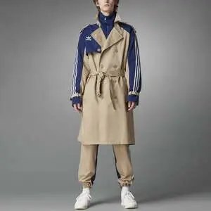 Adidas Originals Contrasting Lapel Windbreaker Jacket