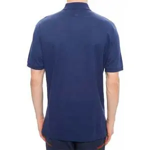 Gucci Logo-embroidered Polo Shirt - Navy