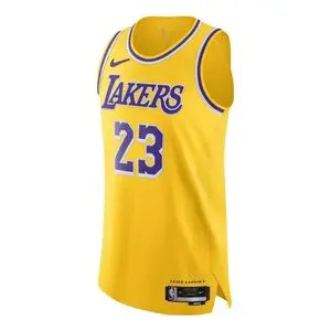 Nike Lebron James Lakers Nba Authentic Jersey 22/23 Icon Edition