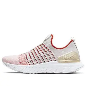 Nike React Phantom Run Flyknit 2 - White/red