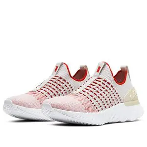 Nike React Phantom Run Flyknit 2 - White/red