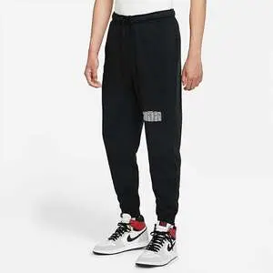 JORDAN J Sprt Dna Hbr Flc Pant Leisure Sports Knit Trousers S - Black