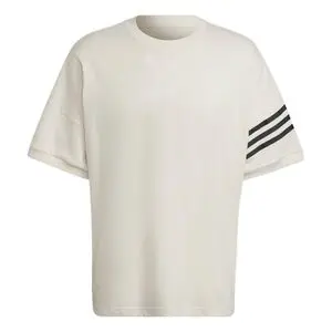 Adidas Stripe Casual T-shirt Asia Sizing 'white - Default Color