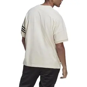Adidas Stripe Casual T-shirt Asia Sizing 'white - Default Color