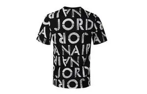 JORDAN As J Lbrand Ss Aop Crew T-shitr